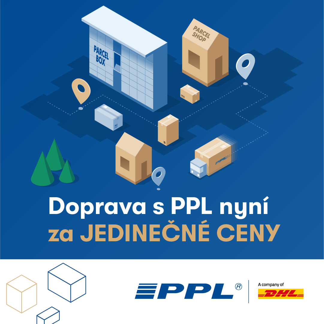 Doprava PPL jen za 40 Kč bez DPH – Akce do 23. 5. 2025